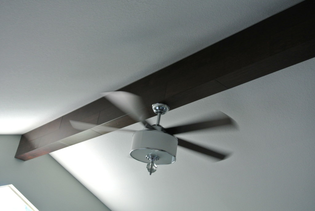 Wrapping a Drywall Ceiling Beam With Hardwood Flooring – Vrieling ...